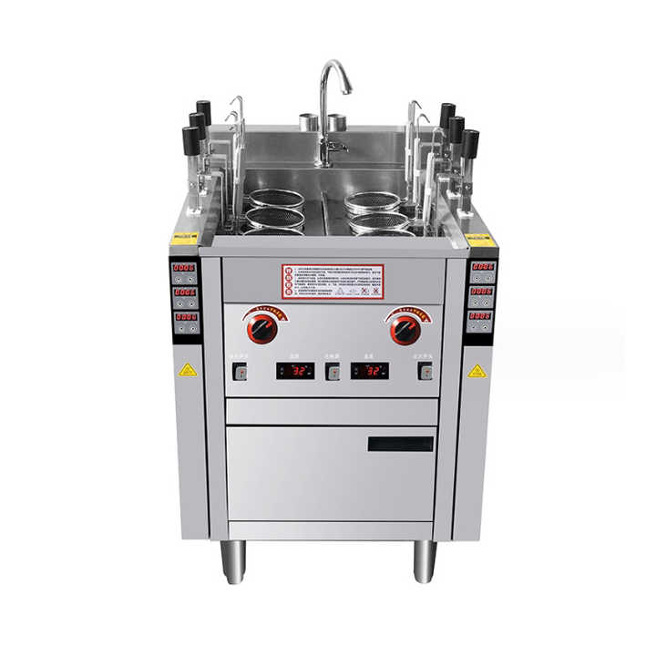 Gas Noodle Cooker Professional Commercial Pasta Cooker Stainless Steel ...