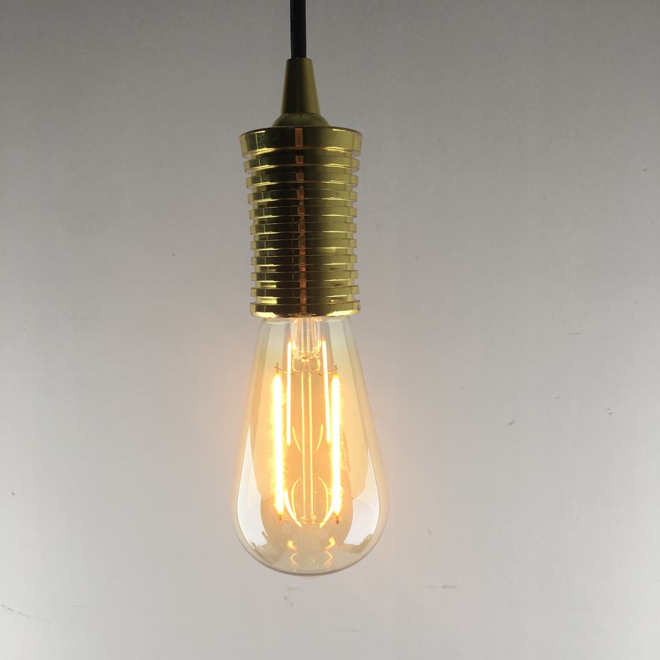 Edison Led Bulb ST64 Amber 2W 4W 220-240V E27 Vintage Filament ...