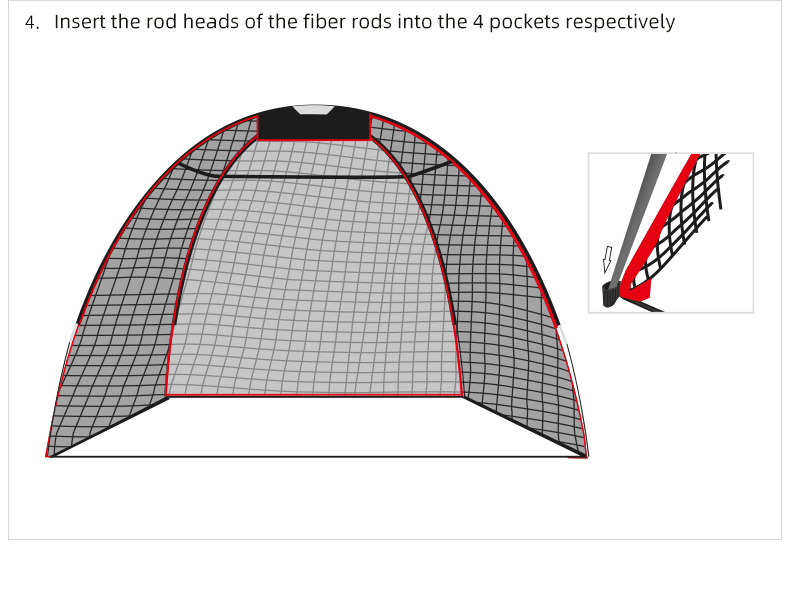 PGM LXW026 golf tent practice net indoor and outdoor chipping folding ...