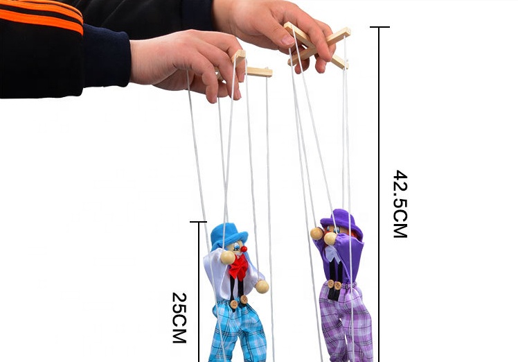 Wood Pinocchio Marionette Puppets - High Quality Toys