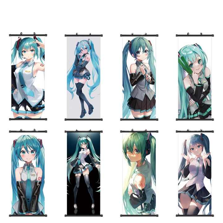 Her Royal Highness Princess Miku Cloth Hanging Picture Poster Anime ...