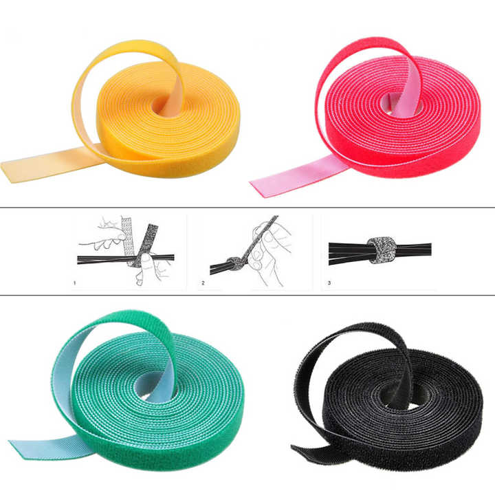 Double Sided Hook and Loop Fastener Straps - Customizable