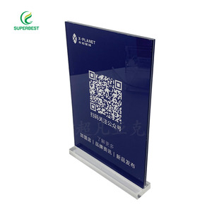 Buy Freestanding a4 size acrylic sign board with Custom Designs ...
