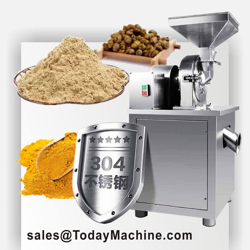Spice Grinder Chili Pepper Grinding Chinese Herbal Crushing Dry Ginger ...