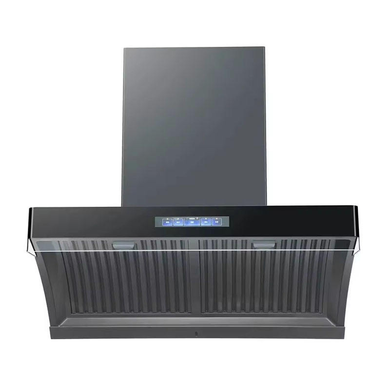 Spray Coating Stainless Steel Range Hood Electric Wall-Mounted Kitchen ...