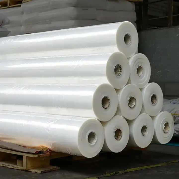 Clear PE Wrap Roll Thickness 30-200 Microns Casting Polyethylene ...