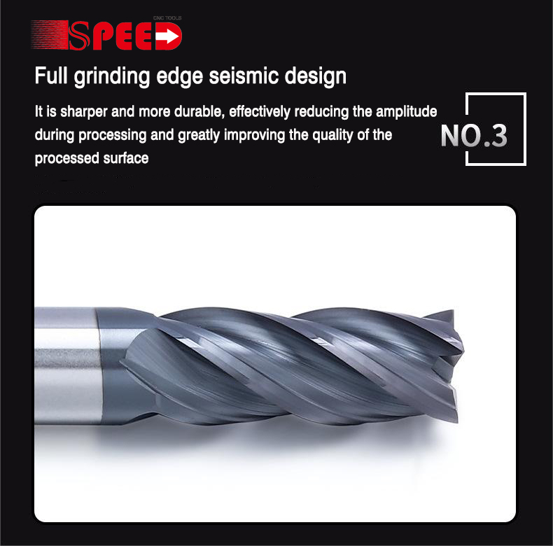 Speed Fresa 4 Dao Phay Phẳng Vuông Độ Cứng Cao Dao Phay Đầu Cacbua Cho – Chima.vn – Máy móc ...