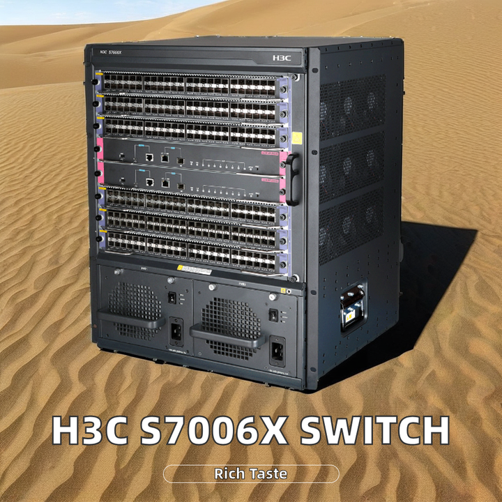 High-Performance H3C S7006X Core Network Management Switch with SNMP ...