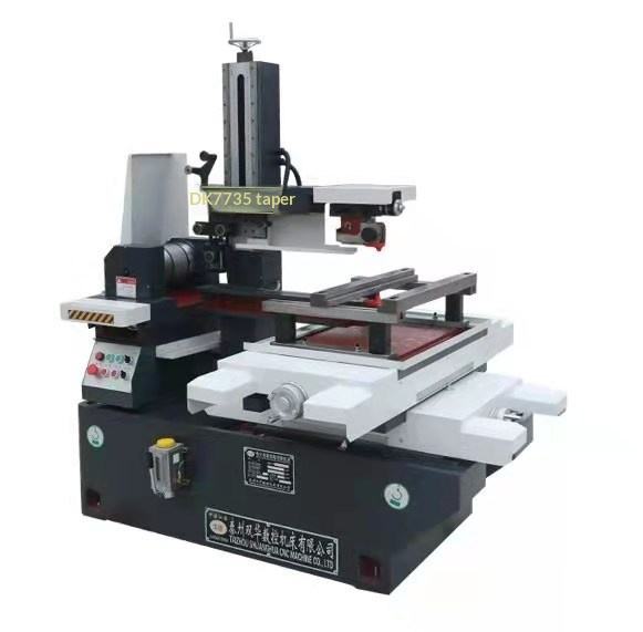 Shuanghua CNC Fast Wire EDM DK7735 Machine Tool PLC Motor 380V 1.5kW Power 1 Year Warranty ...