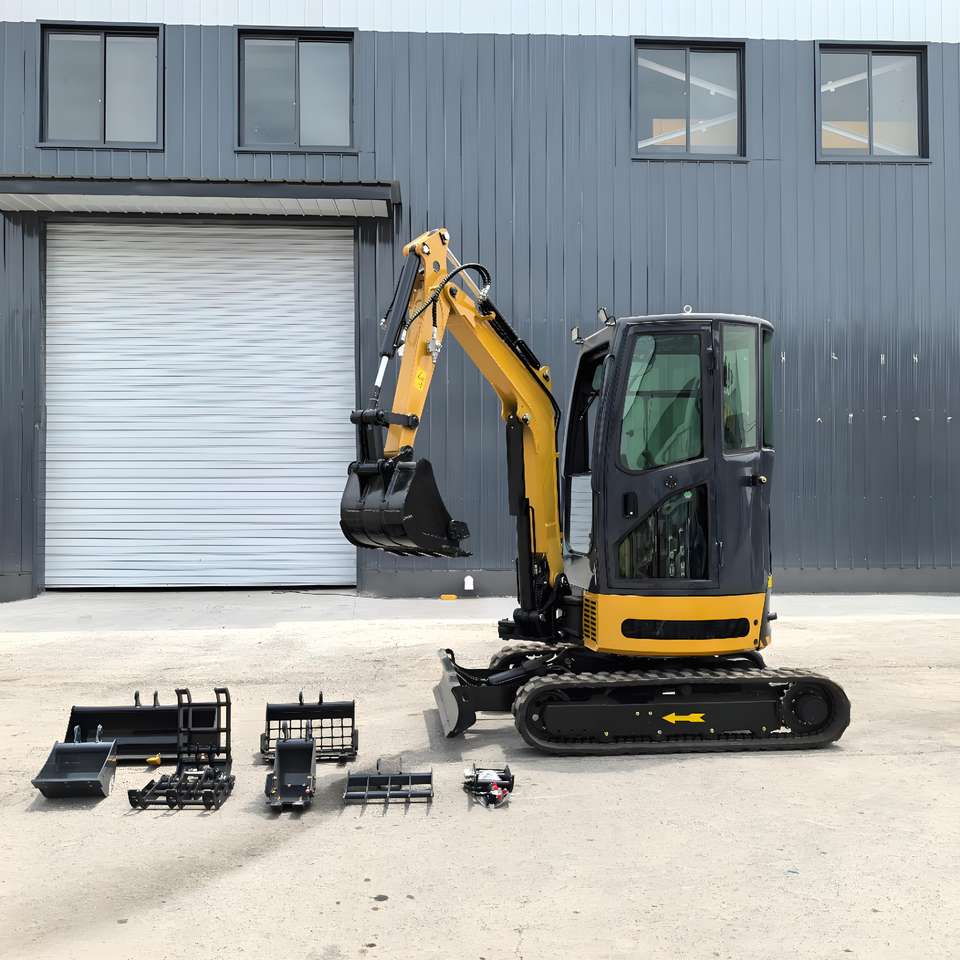 2.5 Ton Compact Crawler Excavator - EPA Engine & Hydraulic Bagger
