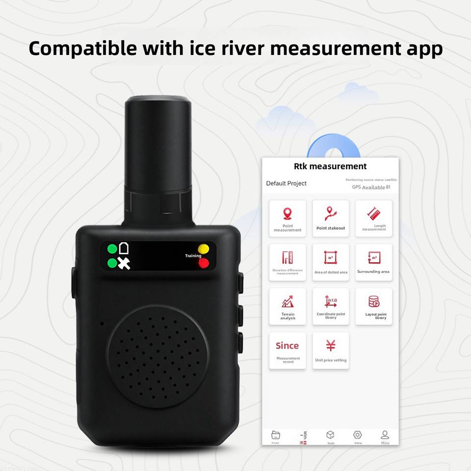 D10 Portable RTK Point Marker One-Click Marking GNSS GPS Acreage ...