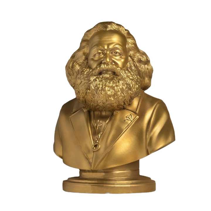 Lifesize Famous People Sculpture - Karl Marx Bust Statues