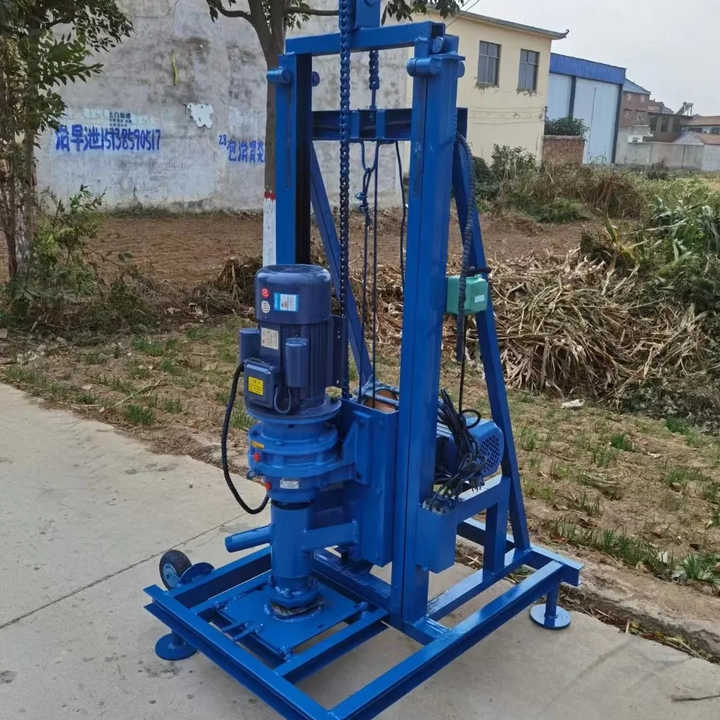 Portable 4KW Electric Water Well Drill Machine - Rotary Drilling for ...