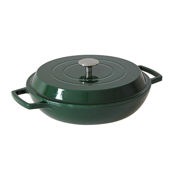 Bright Houseware Cast Cookware Set - High-Quality Enamel