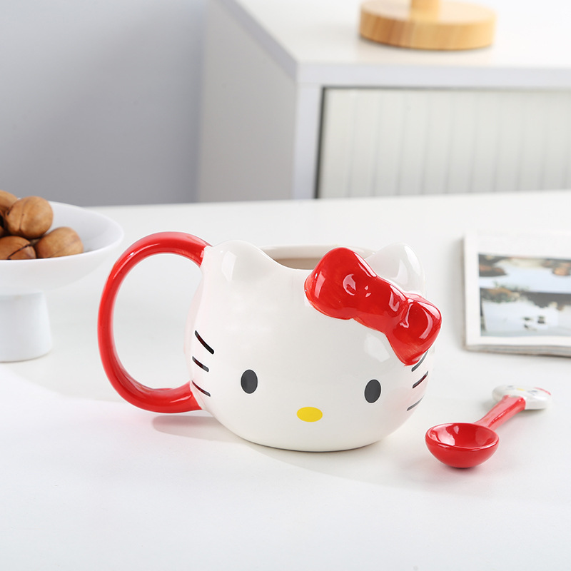 Cute Hello Kitty Mugs - Perfect for Kids & Cat Lovers