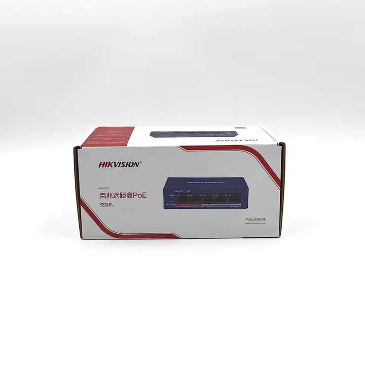 Original Hik DS-3E0105P-E(C) Fast Ethernet Unmanaged POE Switch 4-Port ...