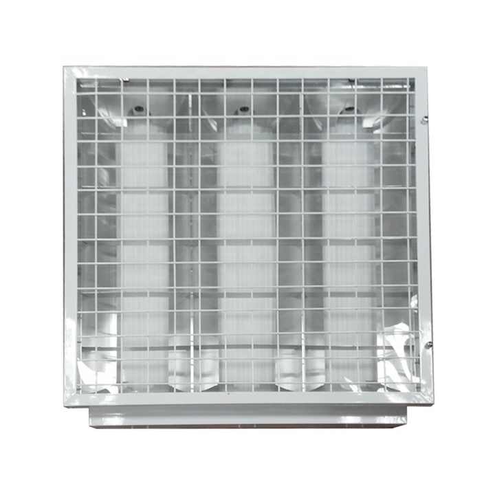 OEM 3x18w 3x20w Led Grille Light T5 T8 60x60 Led Troffer Indirect Grid ...