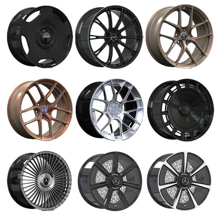 High Quality Alloy Flow Forming Rims 4x100 5x112 Wheels 15 16 17 18 19 ...