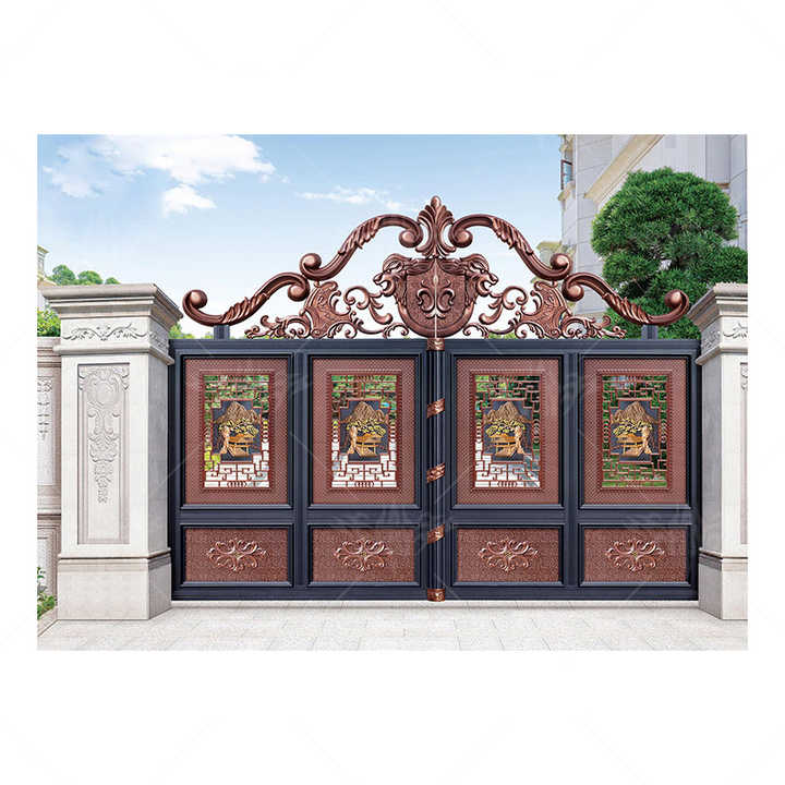 Customized Paint Colors for Villa House Main Gate