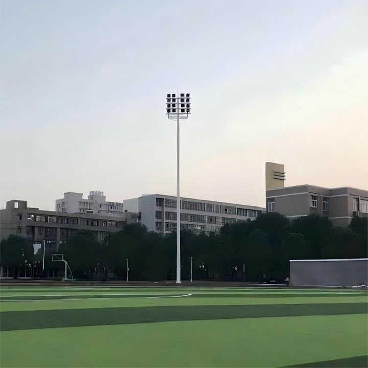 Q235 Q355 Galvanized Steel High Mast Light Climbing Ladders 50ft-100ft ...