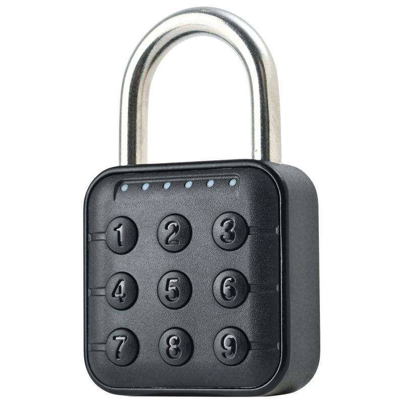 New Outdoor Smart Keyless Padlock, Made of Zinc Alloy, IP67 Waterproof ...