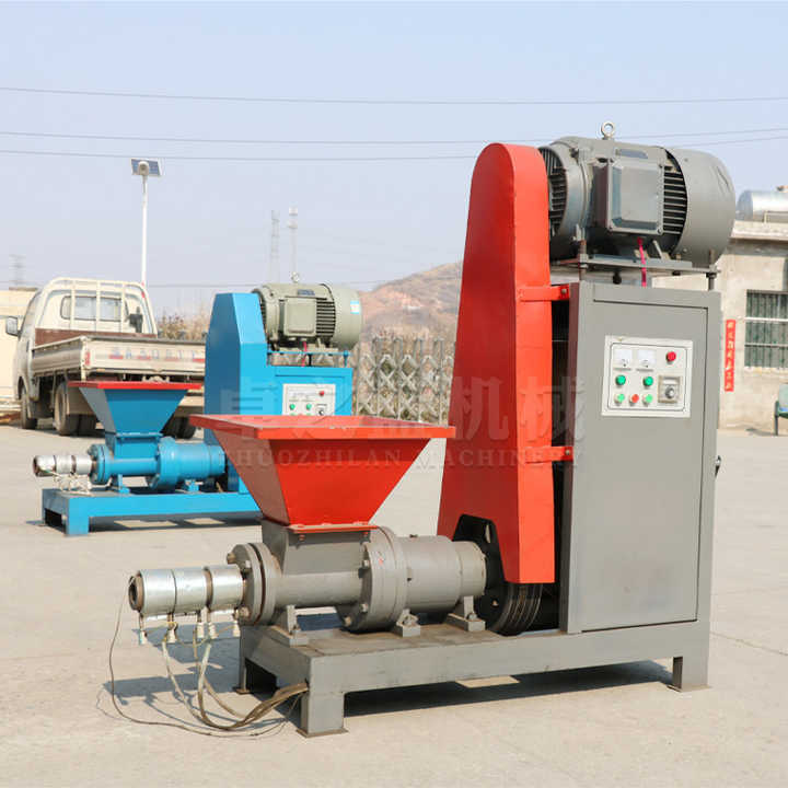 Biomass Biochar Dri Rice Husk Screw Fuel Extruder 32 Mm