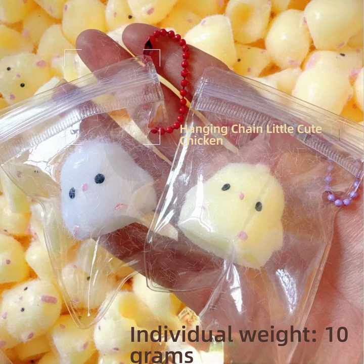 Funny Chicken Sensory Toy Squishy Chick Soft Fidget Toys Stress Relief ...