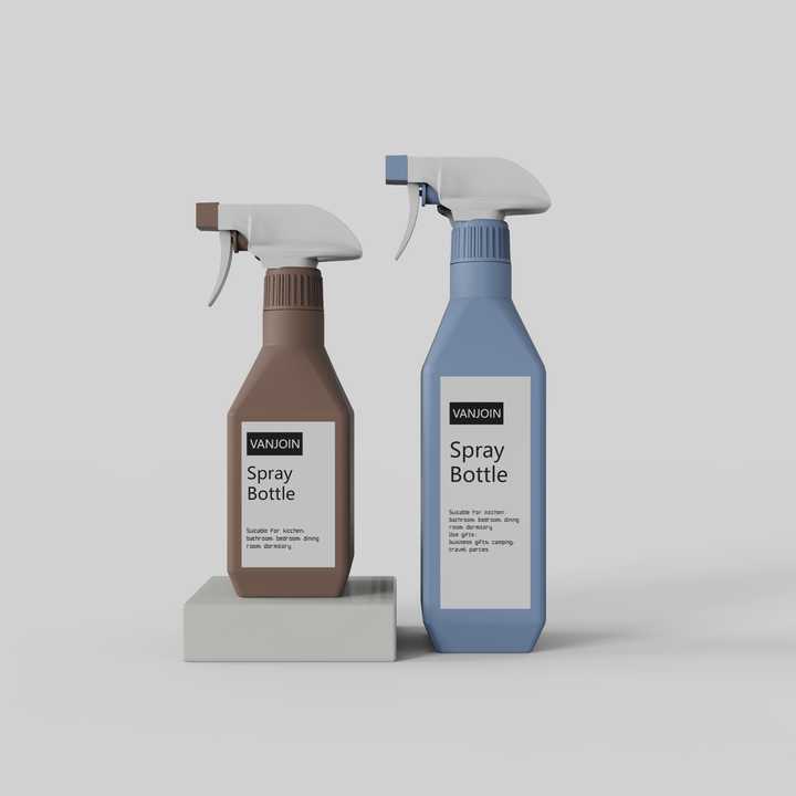 200ML 300ML Square Plastic Trigger Sprayer Bottle Car Cleaning ...