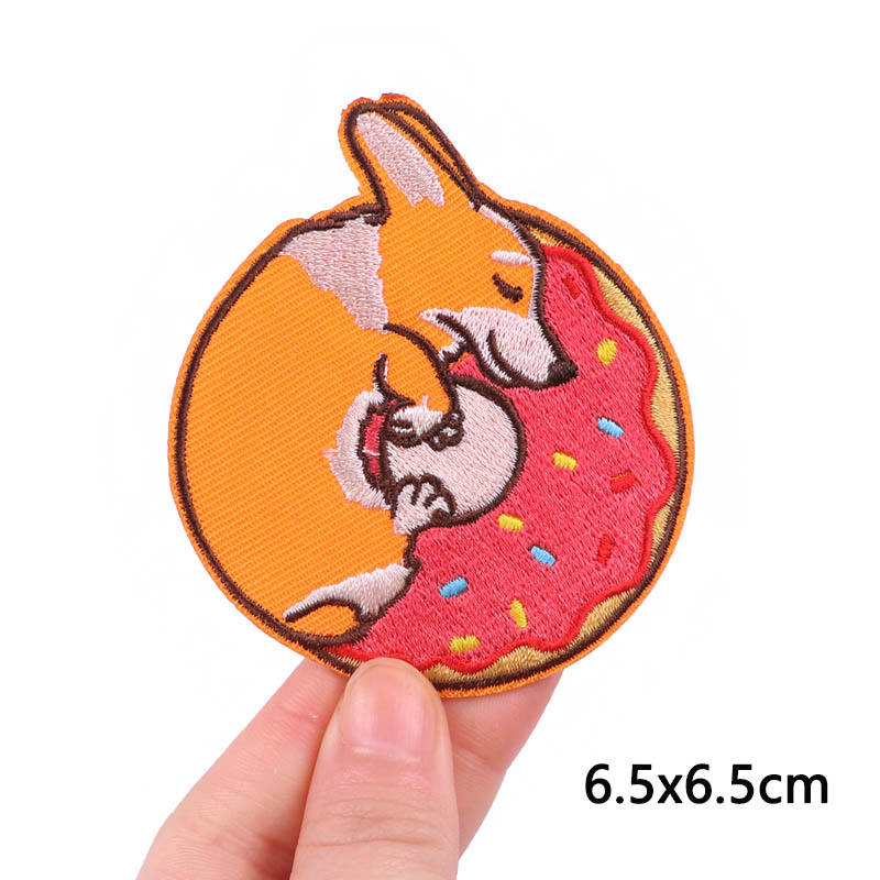 Cartoon Cat Patches - Hippie Embroidery for DIY Clothes