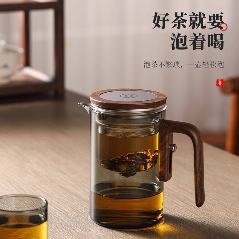 Modern Magic Glass Kettle with Lid Magnet-based Attachment Teapot with ...