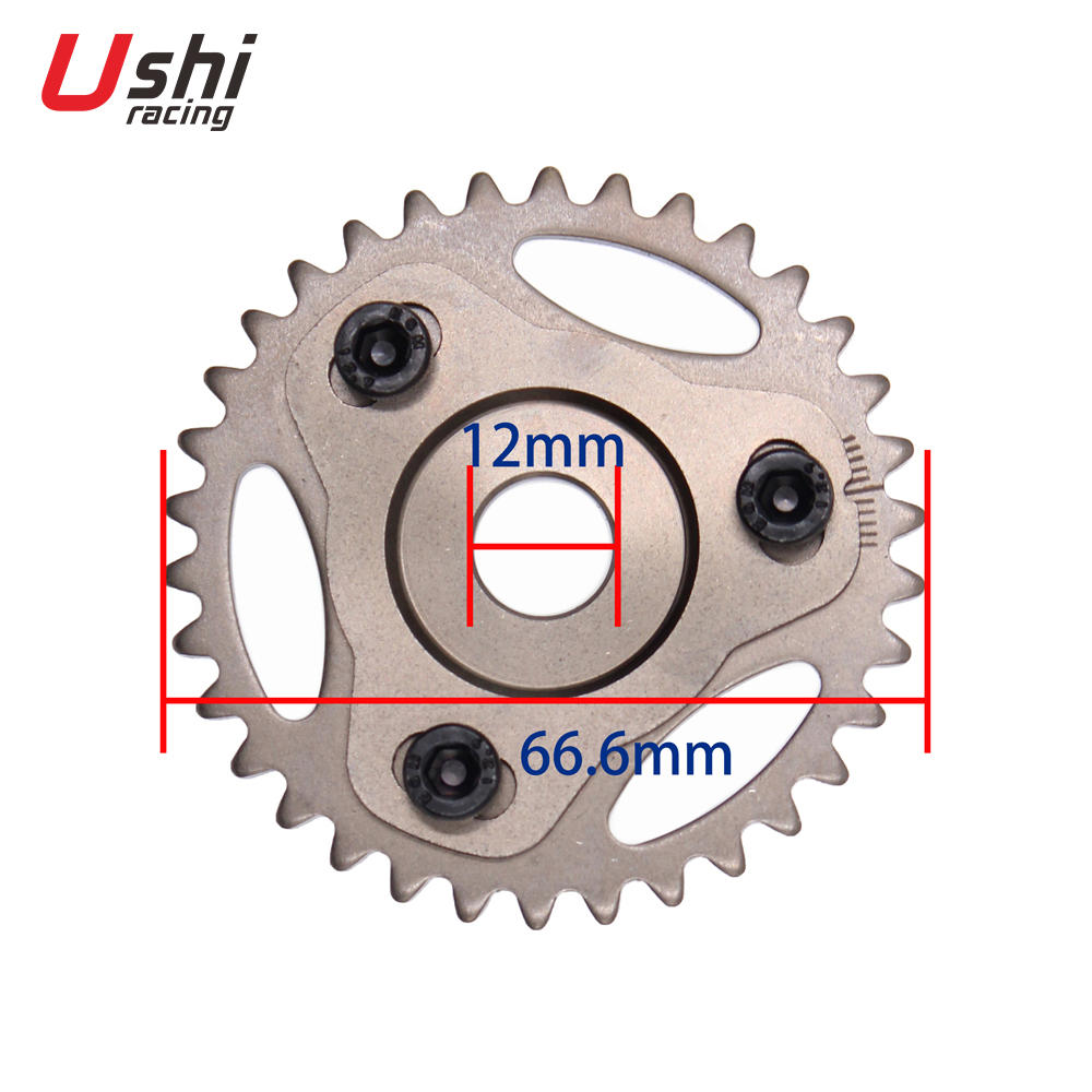 USHI Racing cam sprocket SRL115 EGO MIO RACING 34T 1DY-E2176-00 Yamaha ...