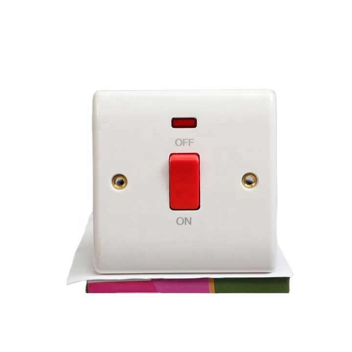 Universal UK Standard White Bakelite Safety Kitchen Electric Switch ...