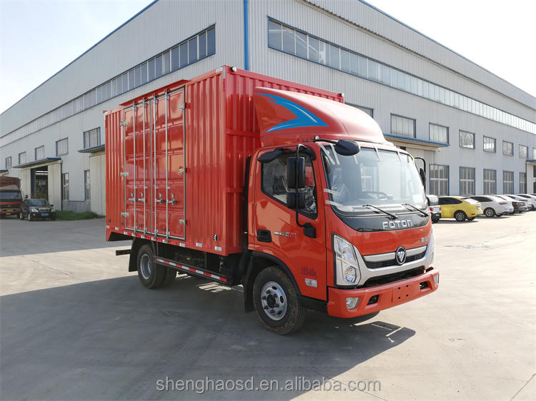 Best Selling Mini Van 26ft Cargo Truck Body Panels Popular Dry Truck ...