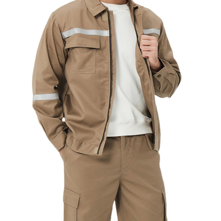 Flame-Retardant & Fire-Resistant Reflective Safety Clothing Oil Mining ...