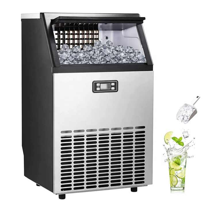 220v 50hz High Capacity Commercial Automatic Cube Ice Maker Machine Big ...
