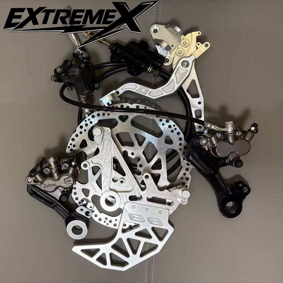 High Quality Dual Rear Caliper Bracket Braking Set Foot Brake Disc ...