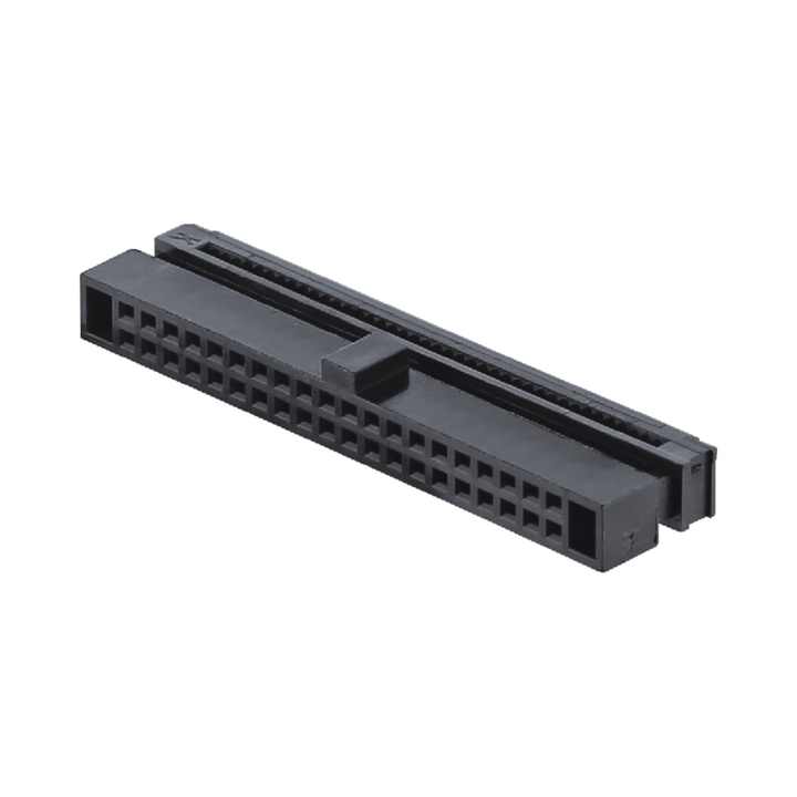 1.27mm Pitch IDC Connector Black Female Socket Flat Cable Fc Socket 6 ...