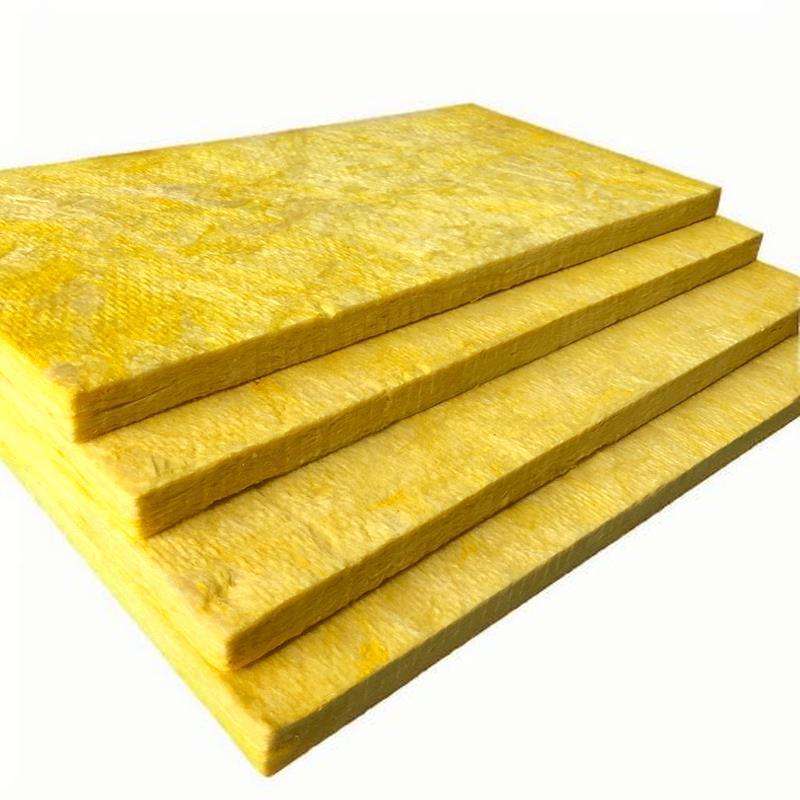 32kg / m3 30mm Yellow Glass Wool Fiber Aluminum Foil Glass Wool Board ...
