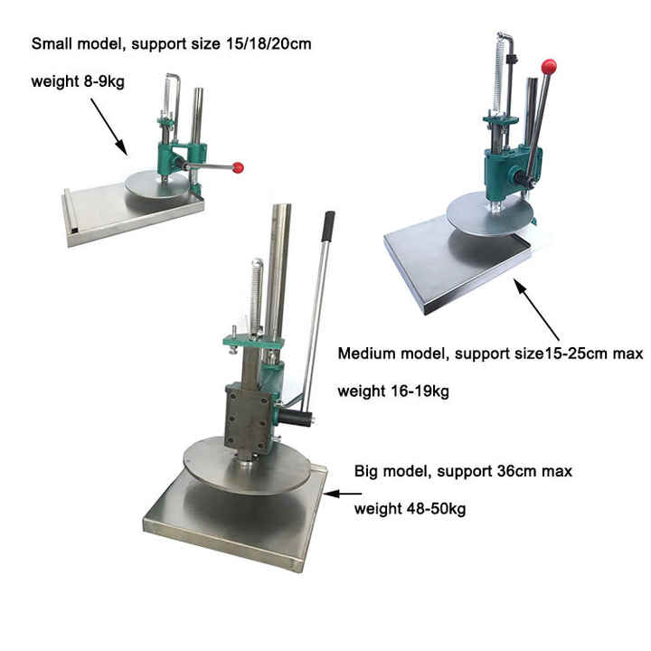 Manual Dough Press - Efficient Tortilla Making Machine