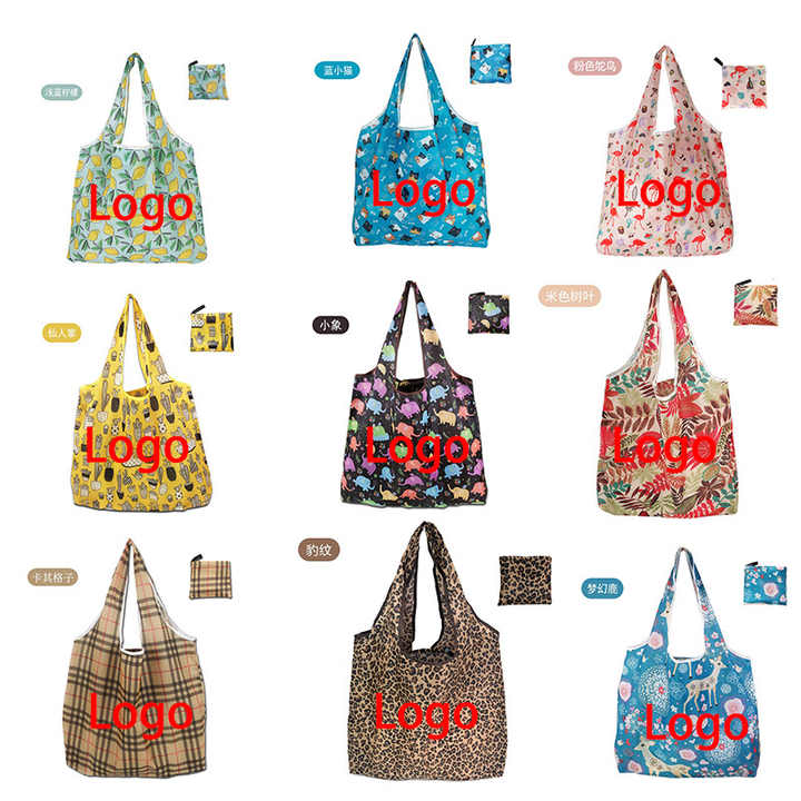 Heavy Duty Expandable Folding Tote Bag - Reusable & Durable