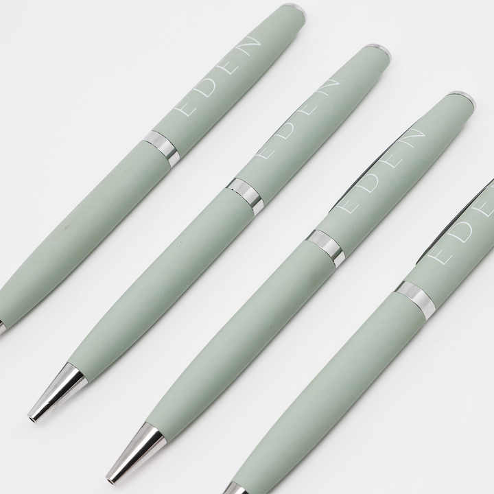 Custom Metal Multicolor Ballpoint Gel Signature Pens with UV Printed ...