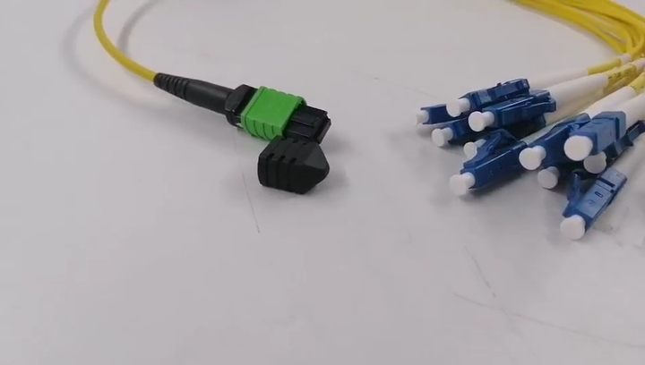 8core 12core 24core Data Center SM Trunk Cable MTP Connector MPO Fiber ...