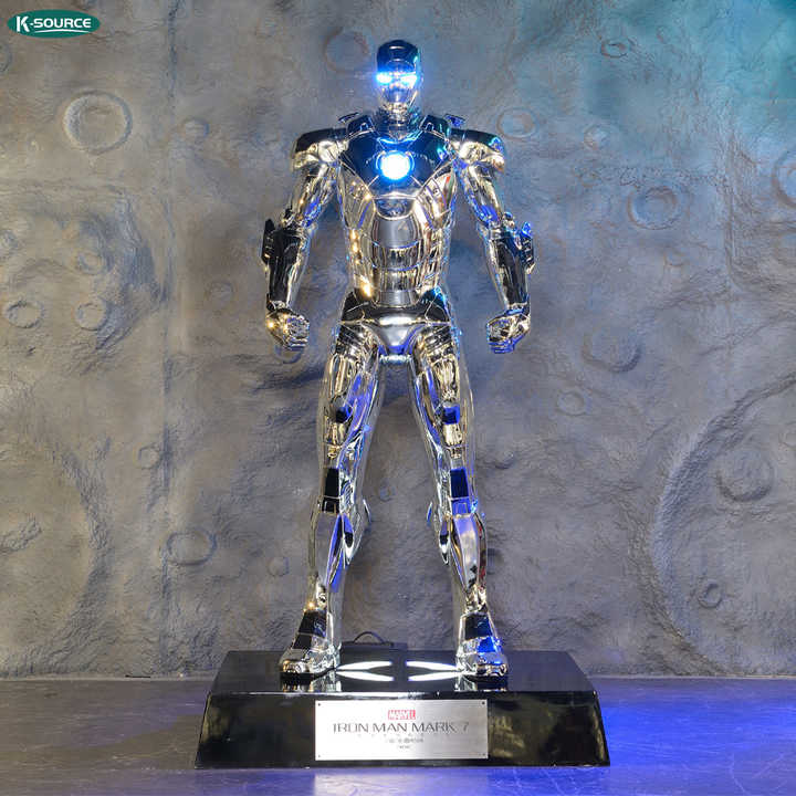 Tony Stark Iron Man Statue - Large Resin Prop for Malls