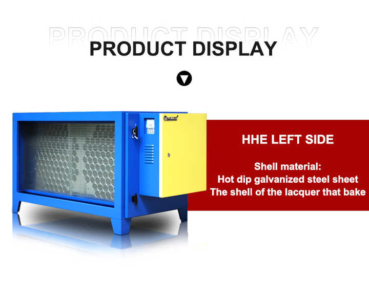 Commercial Kitchen Oil Fume Filter With 90% Purify Efficiency ...