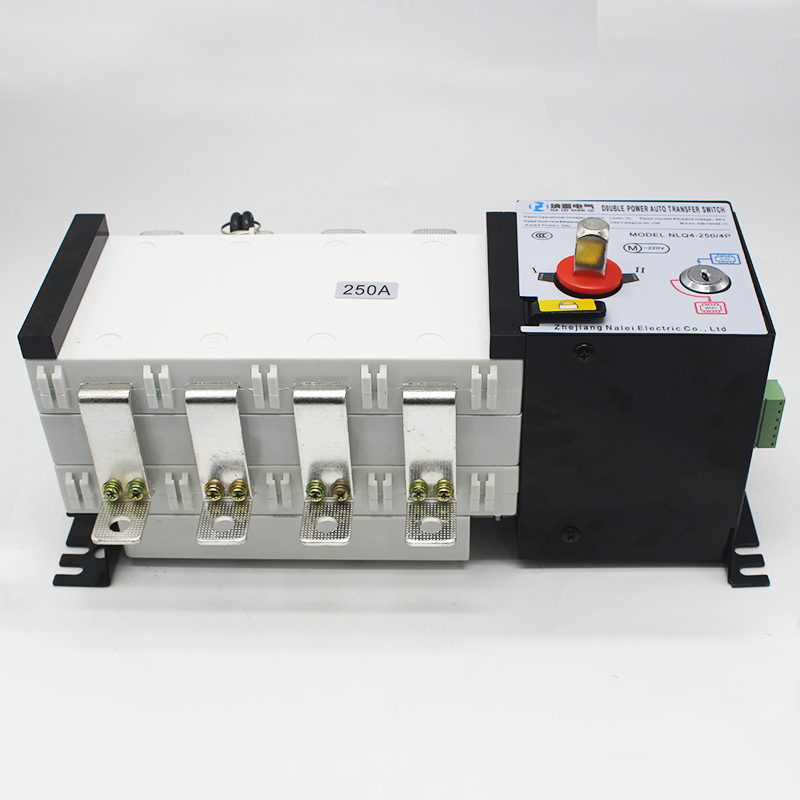 400V Dual Power Automatic Transfer Switch 250A 4P PC