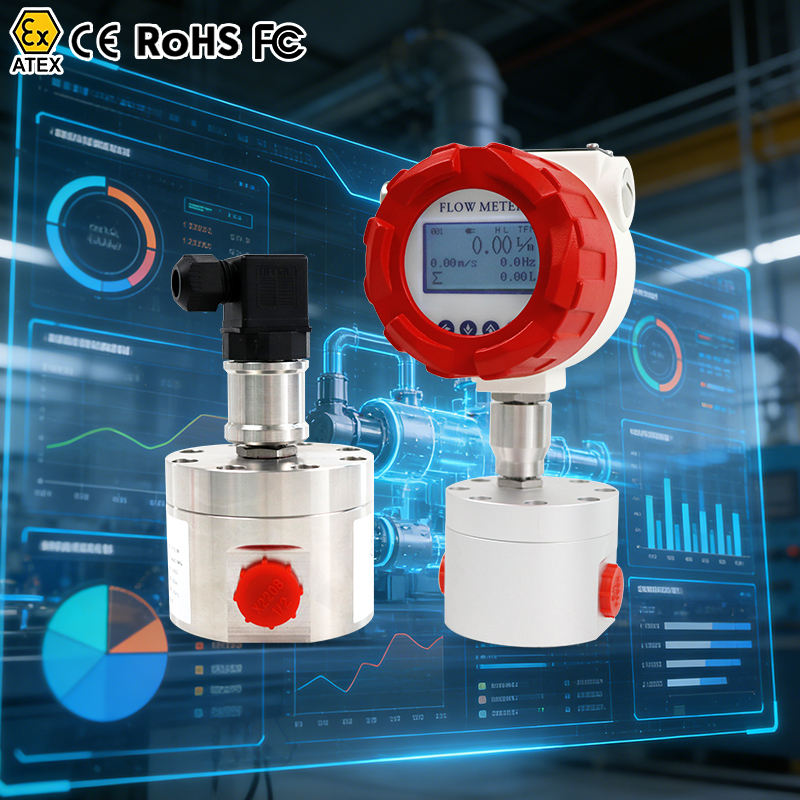 Positive Displacement Flow Meter Sanitary Flow Meter Flow Monitor lpg ...