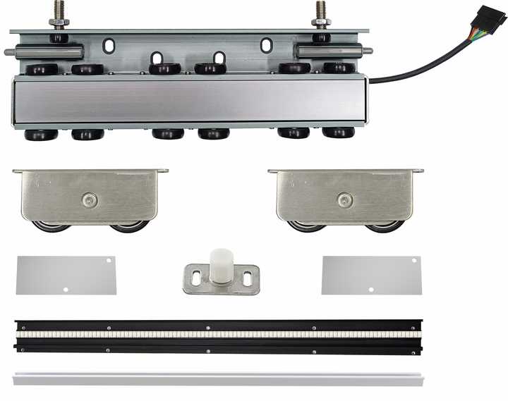 Ghost Door Soft Closing Sliding Door Roller Pull Mechanism