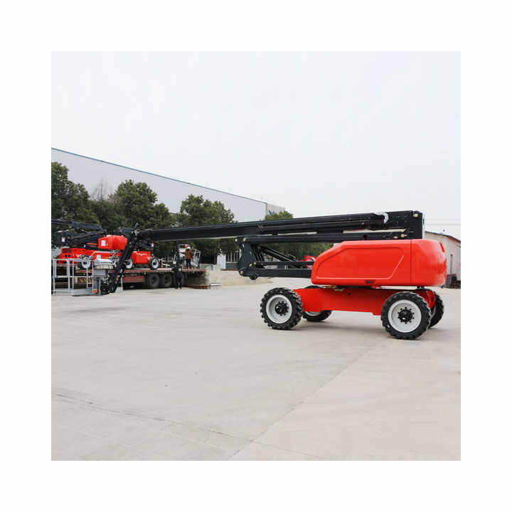New 18m Telescopic Boom Lift Towable Articulated Spider Man Lifts with ...