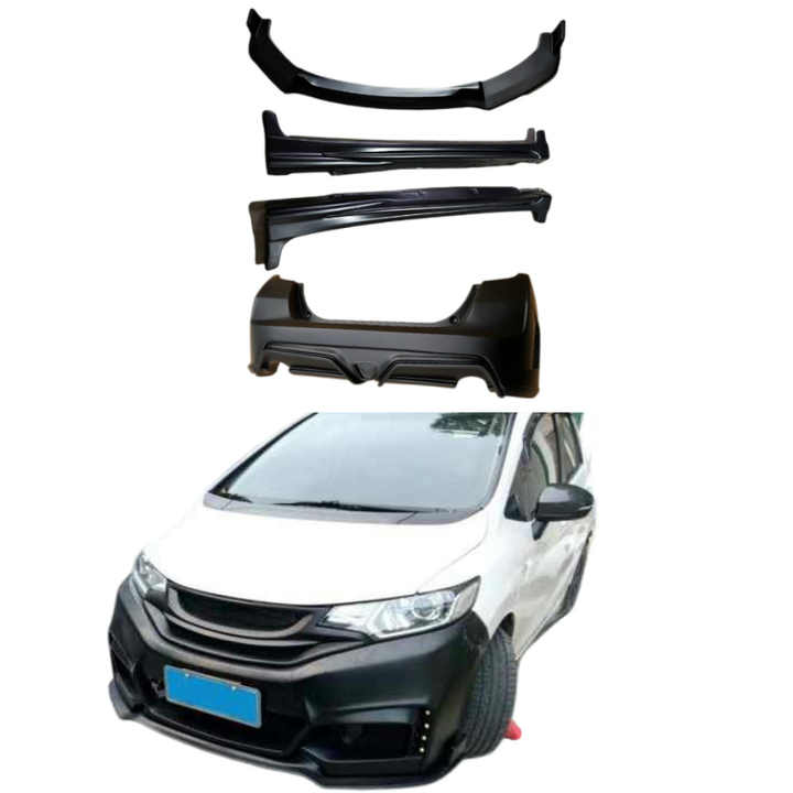 Aftermarket Parts Pp Body Kit Front Lip Rear Bumper Side Skirts for ...