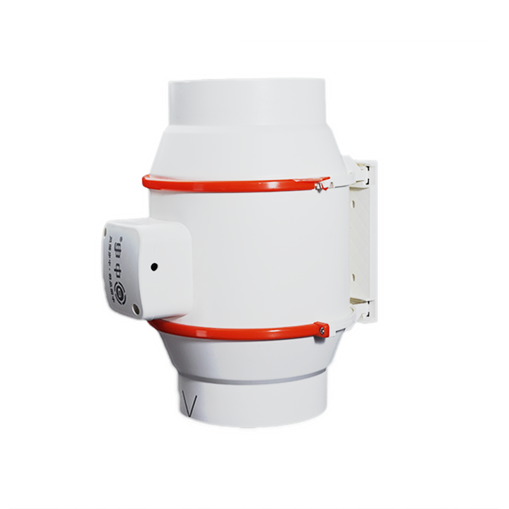 220V Induct Micro Centrifugal Exhaust Fan with Plastic Blade Small Duct ...
